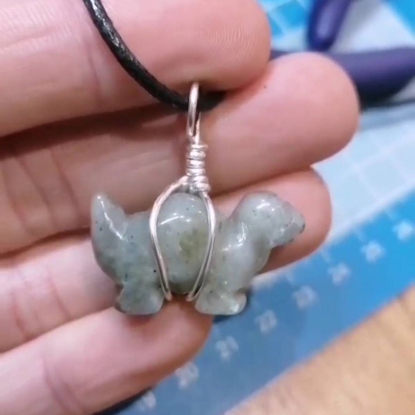 Crystal Dinosaur, Randomly Chosen, Intuitivley Chosen, Gift-for Her ...