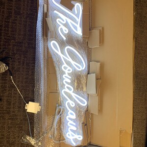 Custom Neon Sign With Spanish Text LED Neon Illuminated - Etsy