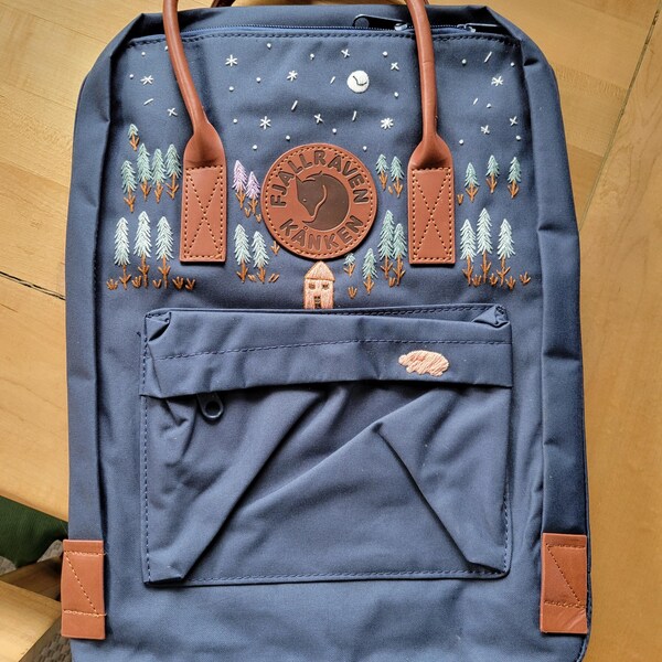 Kanken Custom Embroidered - Embroidered Kanken Backpack - Kaken ...