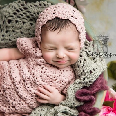 Color Crochet Newborn Layer and Photo Pillownewborn Posing - Etsy