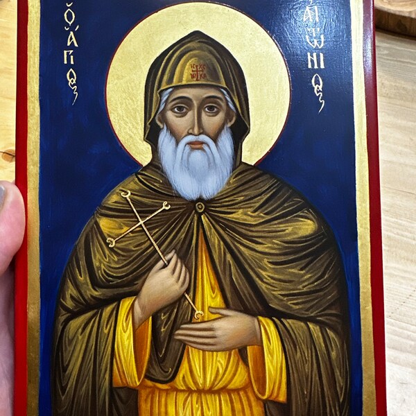 Saint Nicholas of Myra St Nicholas Wonderworker Icon Handpainted ...