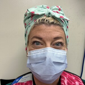 Rosie Riv Happy Fall Yall Stretchy Scrub Cap Long Hair Short Hair No ...