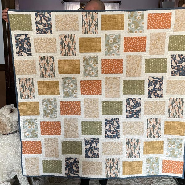 Baby Cuddles DIGITAL PDF Little Fawn Quilt Pattern: 2 Sizes and Layouts ...
