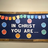 Christian Classroom Bulletin Board Set - Bible Bulletin Board ...