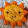 CROCHET PATTERN in English - Mr. Sunshine - 6.3 In./16 Cm. Tall ...