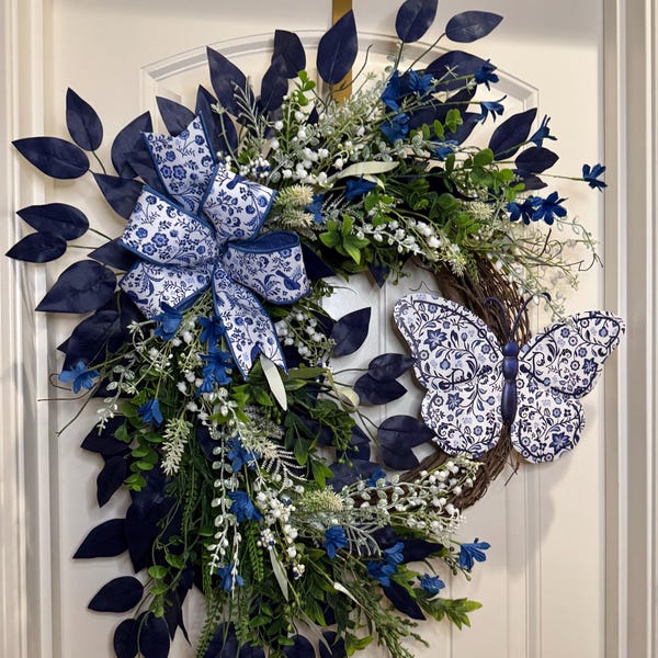 Orange Tinsel Pine Garland, 9 Feet Long, Garland Base, Garland for Door ...