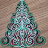 Christmas Tree 3D Zentangle Svg Files Multilayer Panel for - Etsy Canada