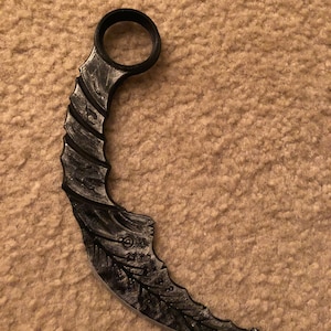 Full Size Maze Blades Demon Knife Karambits Mazikeen, Prop Replica ...