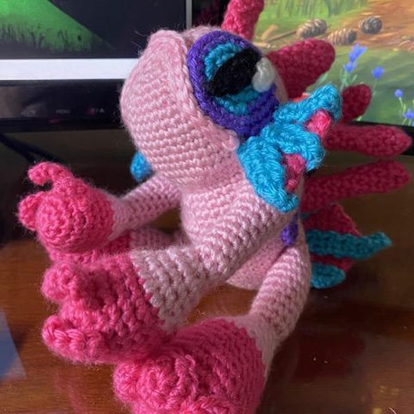 Crochet World of Warcraft Inspired Murloc Amigurumi - Etsy