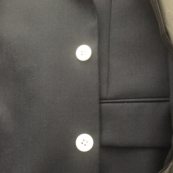 White Mother of Pearl Buttons Set for Suit Jacket, Blazer, or Sport ...