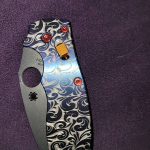 Purple Titanium Deep Pocket Clip & Screws for Benchmade | Etsy