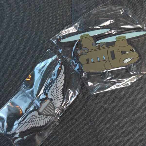 ARMY “aviator” Badge PVC Patch - Pilot Aircrew Wings - Master, Senior ...