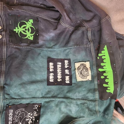 Handmade Toad Patch No Text Frog Patch Toad Patch Iron on Patch Sew on ...