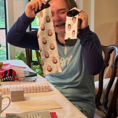 Ralph Macchio Socks Celebrity Socks Gift Idea Socks for Karate Kid ...
