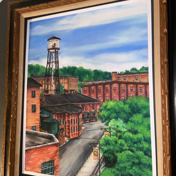 Weller Series Bourbon Chalk Pastel Fine Art Print - Etsy
