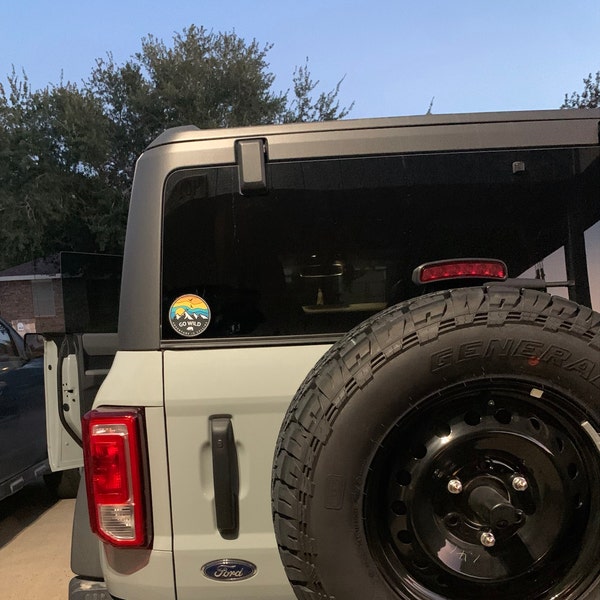 Go Wild Adventure is Calling Car Vinyl Sticker Decal Bumper Sticker for ...