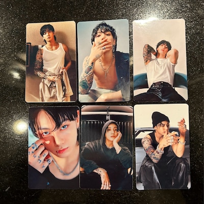 Jungkook Golden M2U Lucky Draw Photocard JK Replica Lucky Draw Pc ...