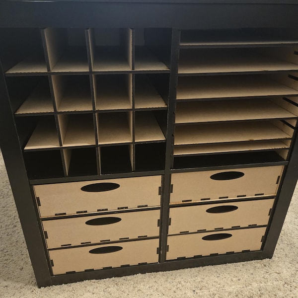 4x4 Unfinished Cubby Insert | Custom Cut Insert | Cut to Fit - Etsy