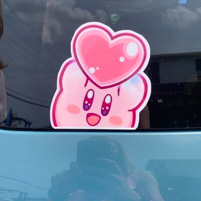 Sonic Sega 5in Car Peeker Decal Glossy/holographic Waterproof - Etsy