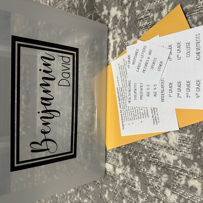 End of Life DIY File Kit Emergency File Kit Caretaker File - Etsy