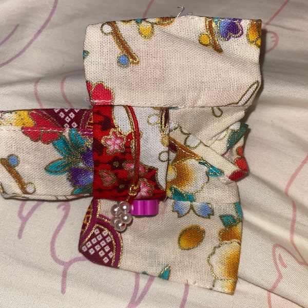Obitsu11 Doll Clothes Japanese Kimono Set for OB11,1/12 BJD SD Doll ...