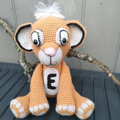 Simba the Lion Crochet Pattern - Etsy