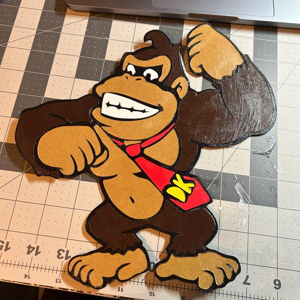Donkey Kong and Diddy Collection Svg Png Jpg Bundle, Banana, Barrel ...