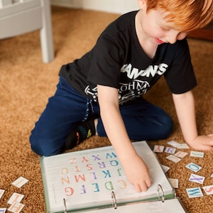 Busy Book Printable Toddler Activities Montessori Homeschool Resources ...