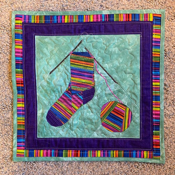 Knitting Socks Paper Pieced Pattern - Etsy