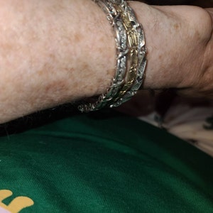 Silver Byzantine Man Chains, Handmade Unique Chain Bracelets, Men's 925 ...