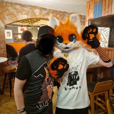 Fursuit Head Only Head, Furry Cosplay, Realistic Fursuit Head, Tree ...