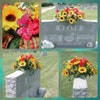 Headstone Flower Arrangement Anchor for Saddles and Wreaths - Etsy