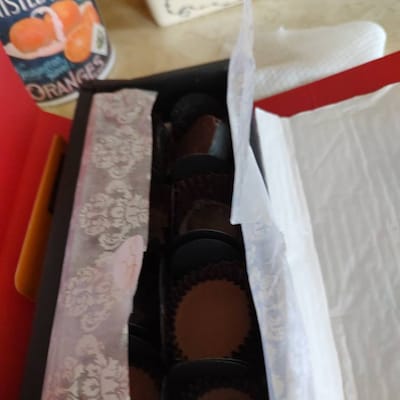 Classic American Candy Box Artisan Chocolates and Ganaches Gourmet ...