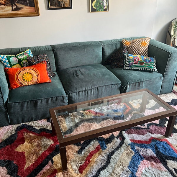 Authentic Moroccan Berber Kilim Rug – Picasso Taznakht T63. Handmade ...