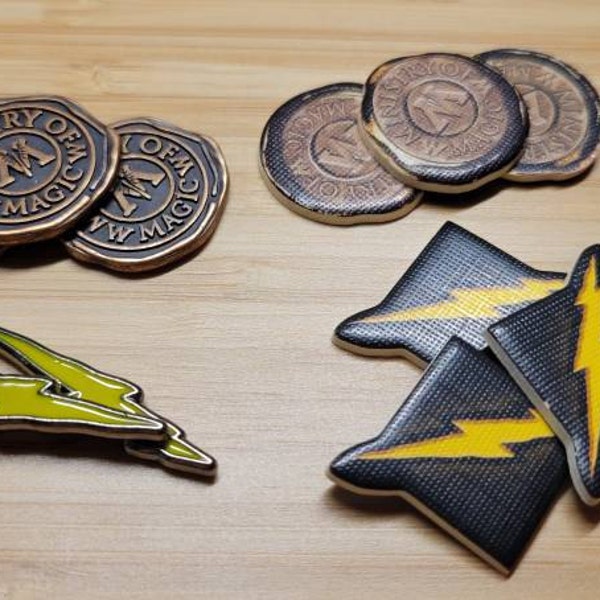 55x Brass Birmingham Lancashire Upgraded Tokens, 30 Coal and 25 Iron ...