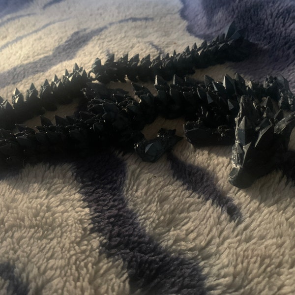 Crystal Wolf Dragon Cinderwing3d, STL File for 3D Printing,, STL Print ...