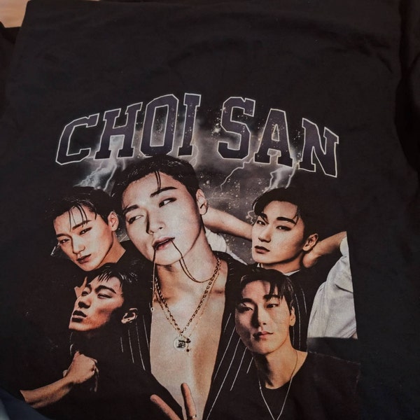 Mingi Ateez Inspired Vintage Graphic Shirt, Ateez Concert Retro T Shirt ...