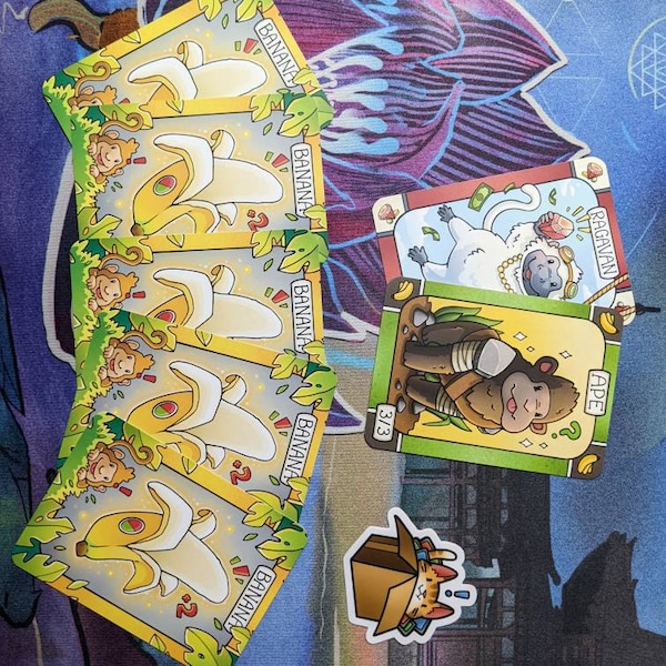 5 Banana Tokens for Magic the Gathering - Etsy