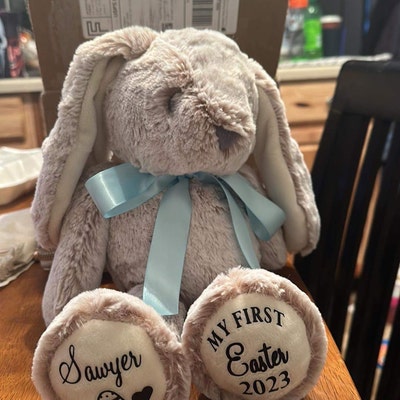 My First Birthday Stuffed Animal 1st Birthday Gift First - Etsy