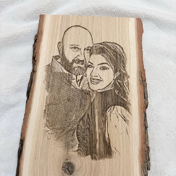 Custom Handmade Landscape Wood Burning,personalized City Landscape ...