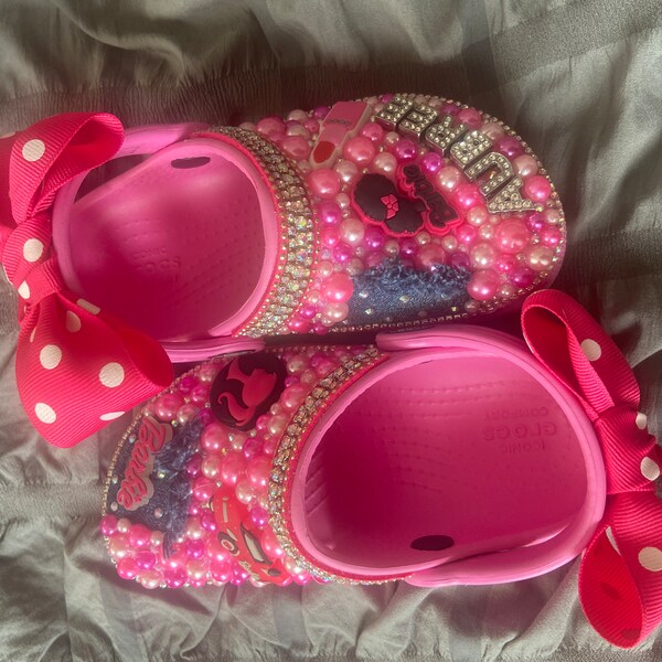 Custom Designed Bling Crocs - Big Kids and Toddlers - Etsy