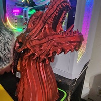 Dragon Headphones Stand, Dragon Bust, Dragon Headphone Holder, Dragon ...