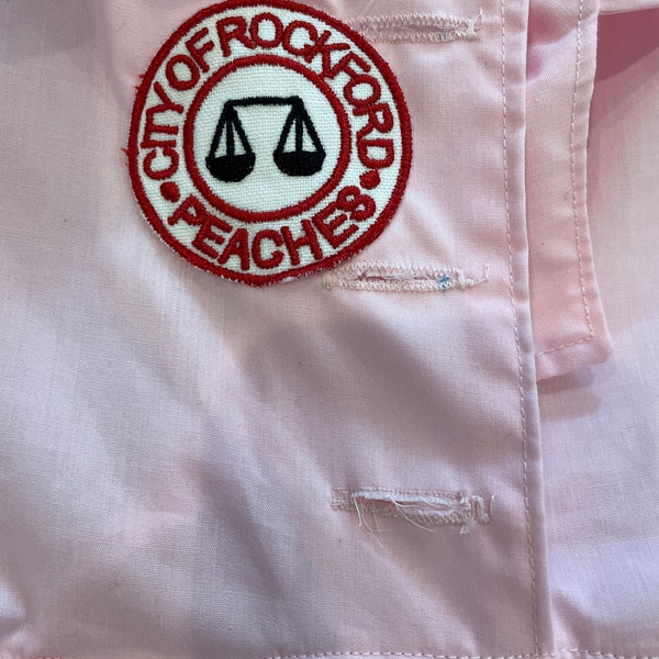 3T A League of Their Own Vintage Rockford Peaches Dottie Dress With ...
