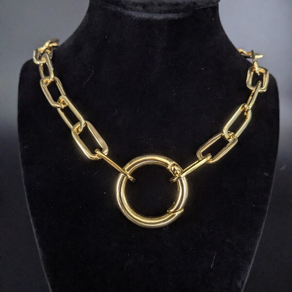 1x11mm 24k Shiny Gold Bar Chain, Gold Soldered Chain, Chain, Delicate ...