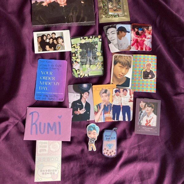 BTS Bias Pack, Bangtan Boys, Kpop Pack, BTS Merch, Gift, Bts Army ...