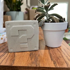 Super Mario Planter Color Gamer Succulent Planters Concrete Warp Pipe ...