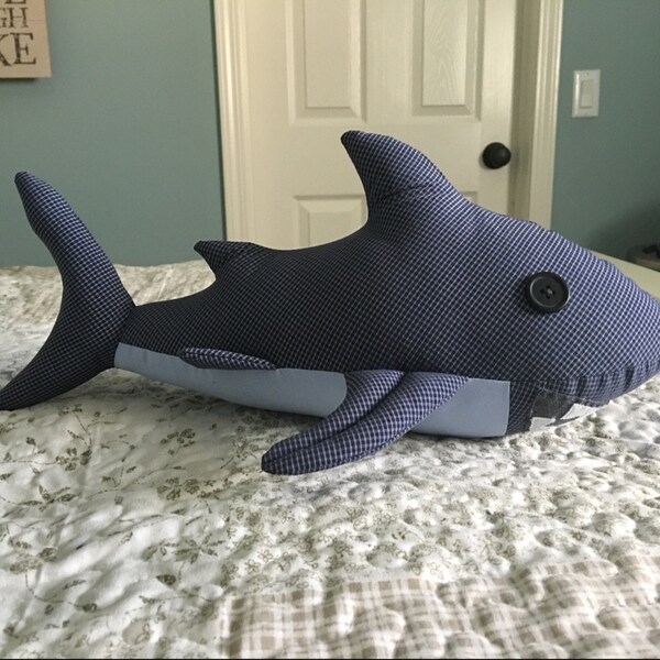 Shark Plush Toy Pattern PDF INSTANT DOWNLOAD - Etsy