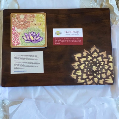 Personal Meditation Altar Small Size, Yoga Gift, Yoga Art, Shrine, Wood ...