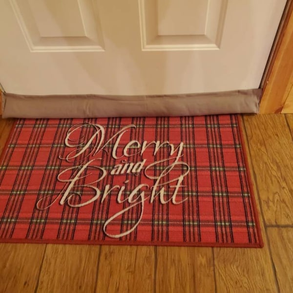 Door Draft Stopper Made of Felt Fabric With 4 Magnets or 4 Adhesive ...