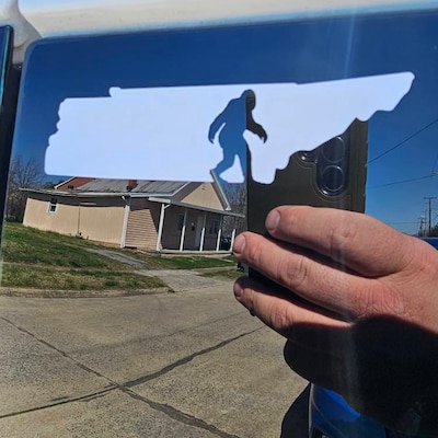 Sasquatch Bigfoot Family Vinyl Decal, Die Cut Sticker, Car Window ...